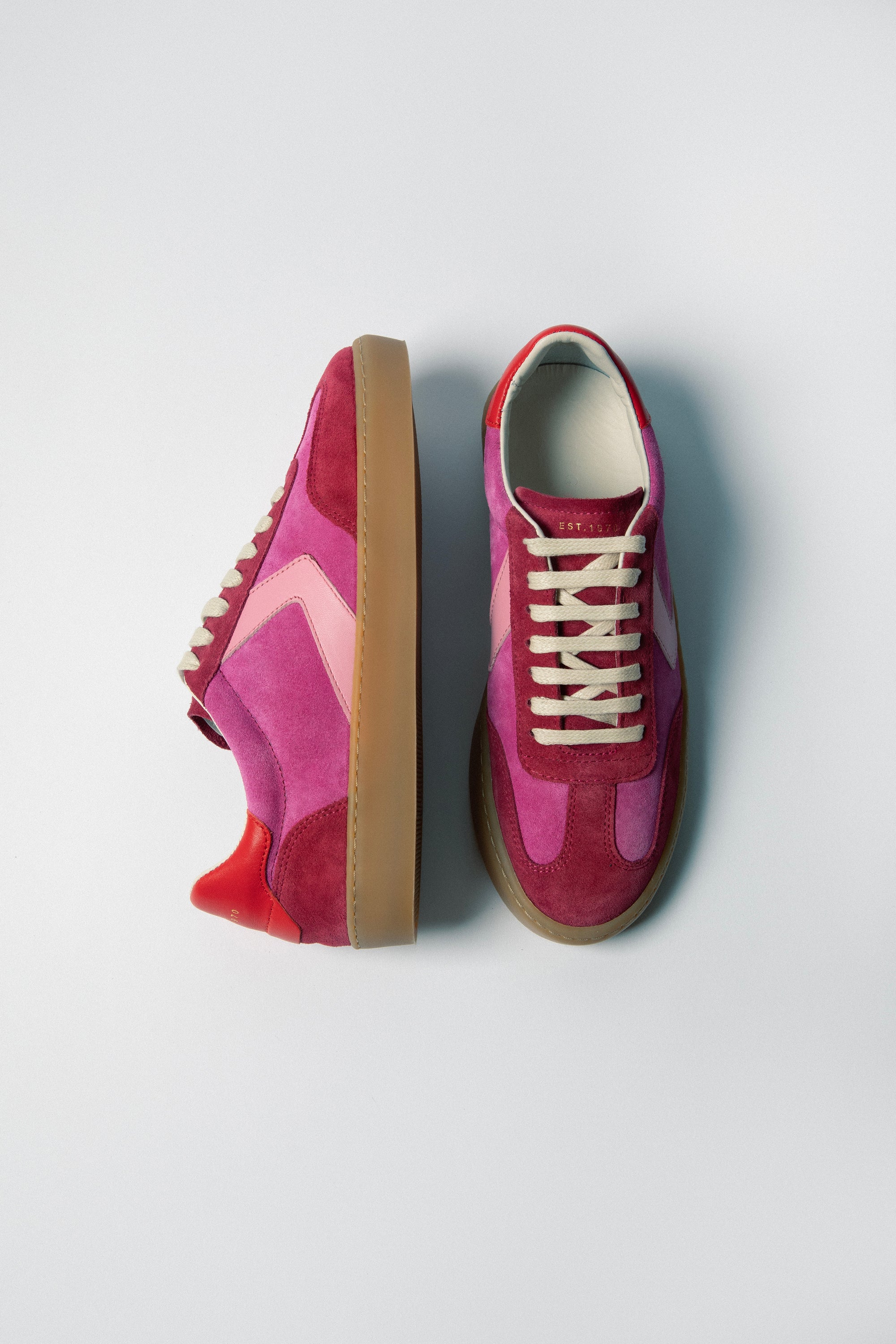 Portland Vintage Classic Trainer | Pink – Jigsaw