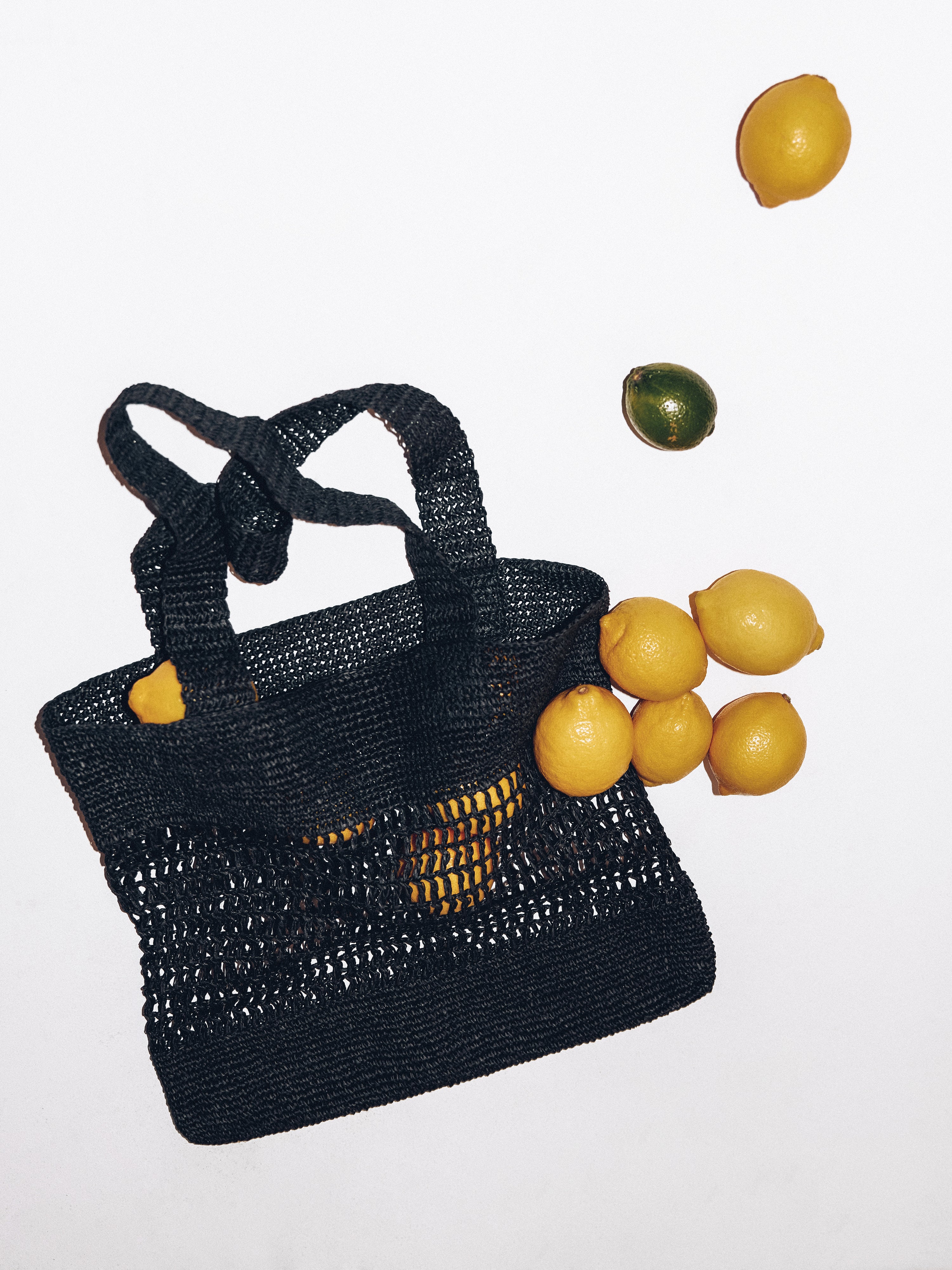 Crochet Tote | Black – Jigsaw