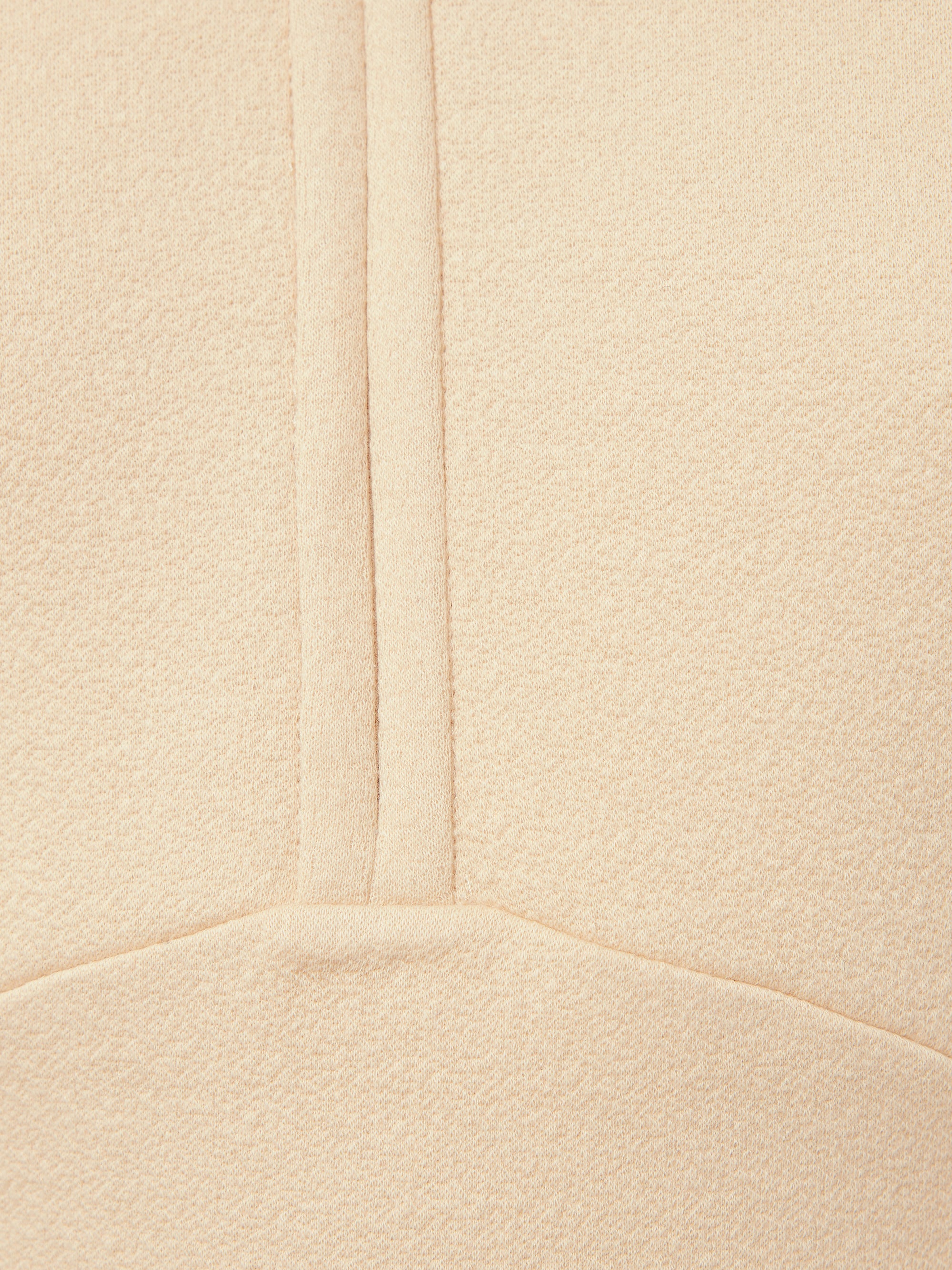 Crepe Jersey Zip Dress | Cream – Jigsaw