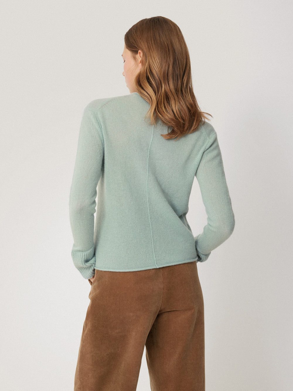 Cloud Cashmere Eldon Jumper | Blue Haze – Jigsaw