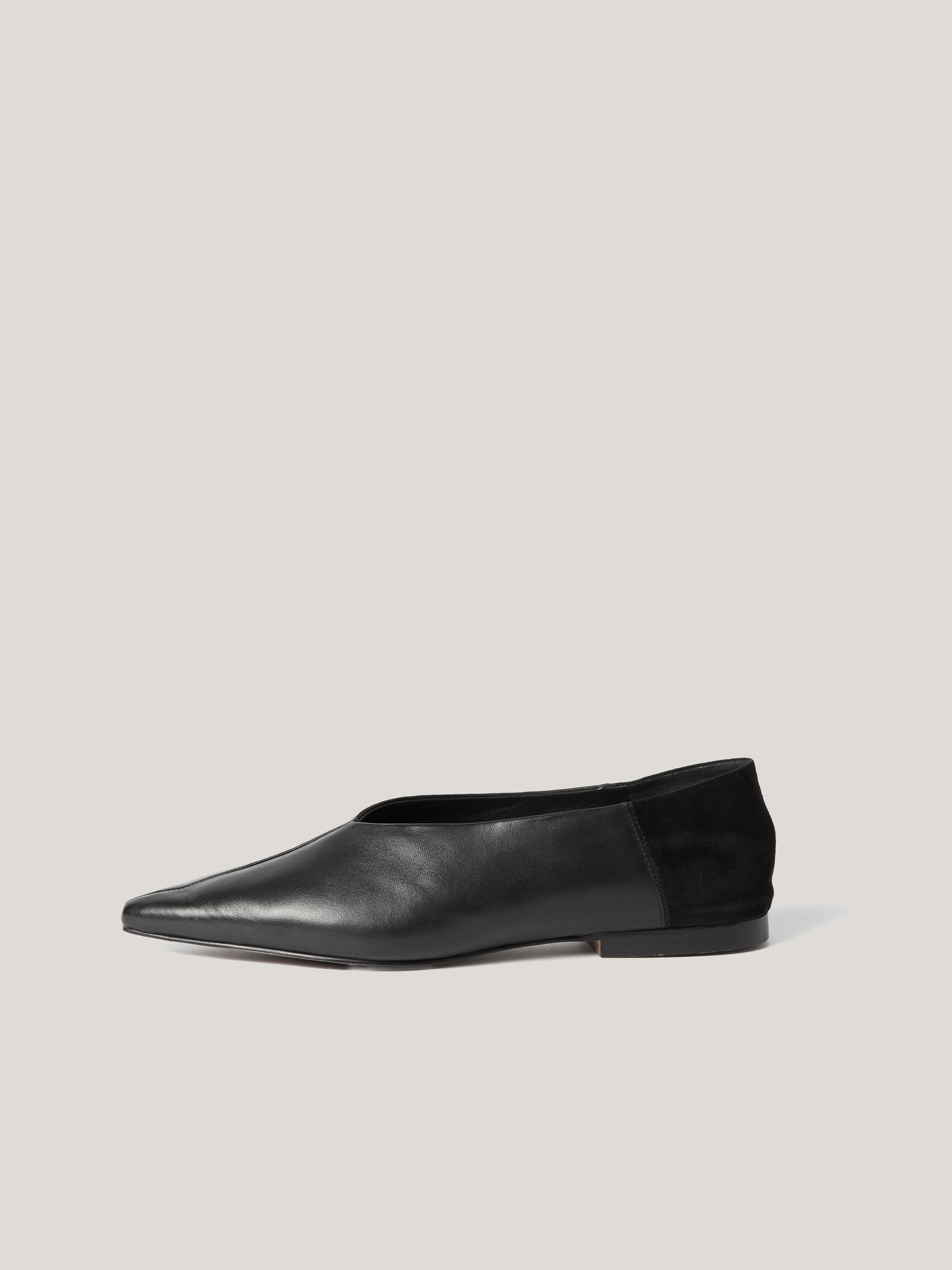 Linnie Flat Pointed Ballerina | Black – Jigsaw
