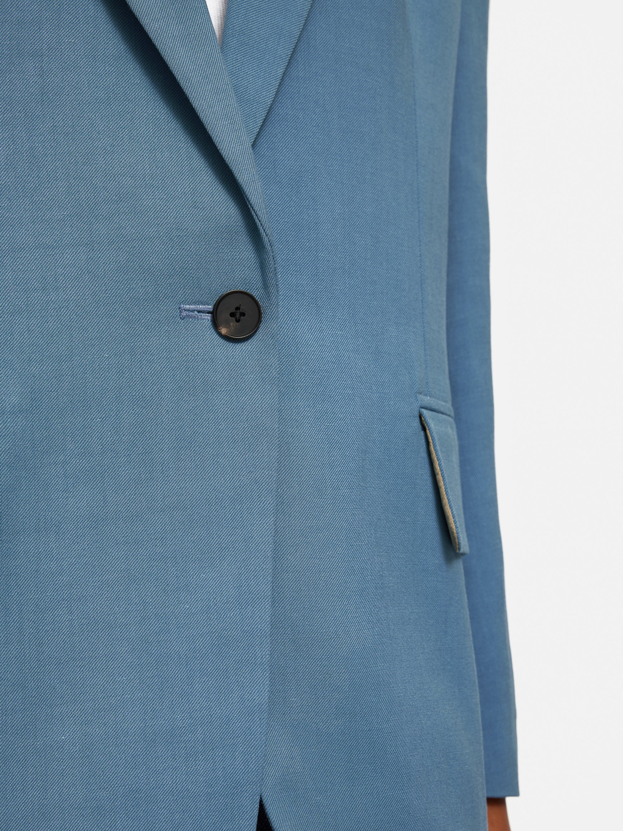 Italian Linen Gibson Blazer | Blue – Jigsaw