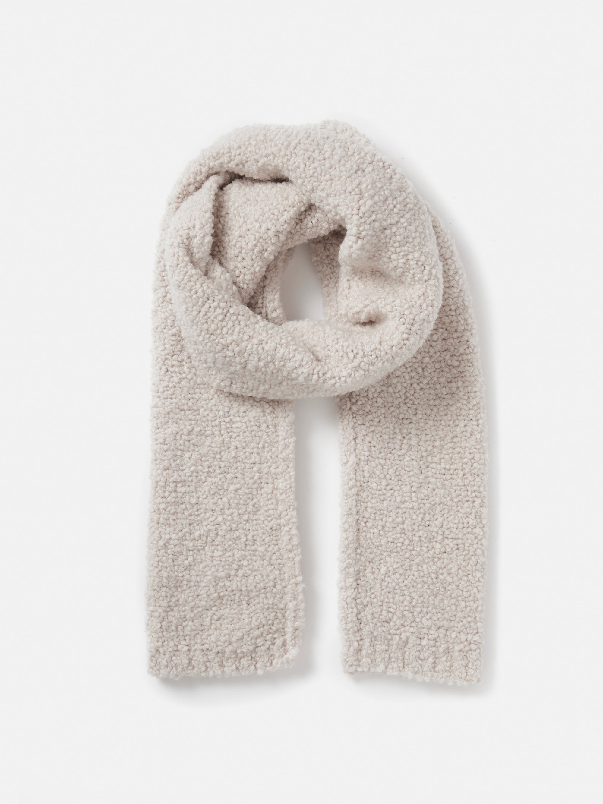 Boucle Scarf | Cream – Jigsaw