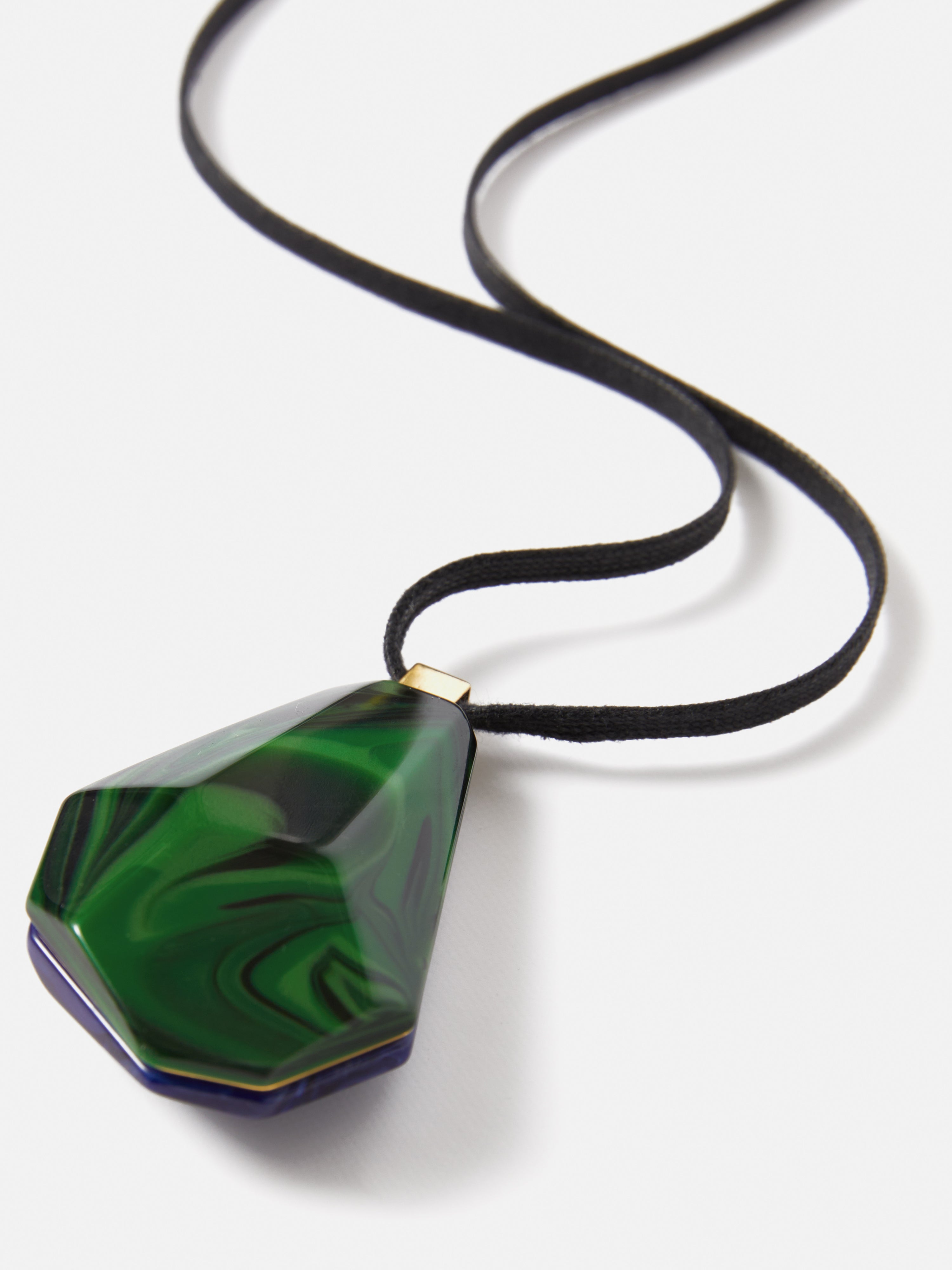 Resin Cord Necklace | Multi – Jigsaw