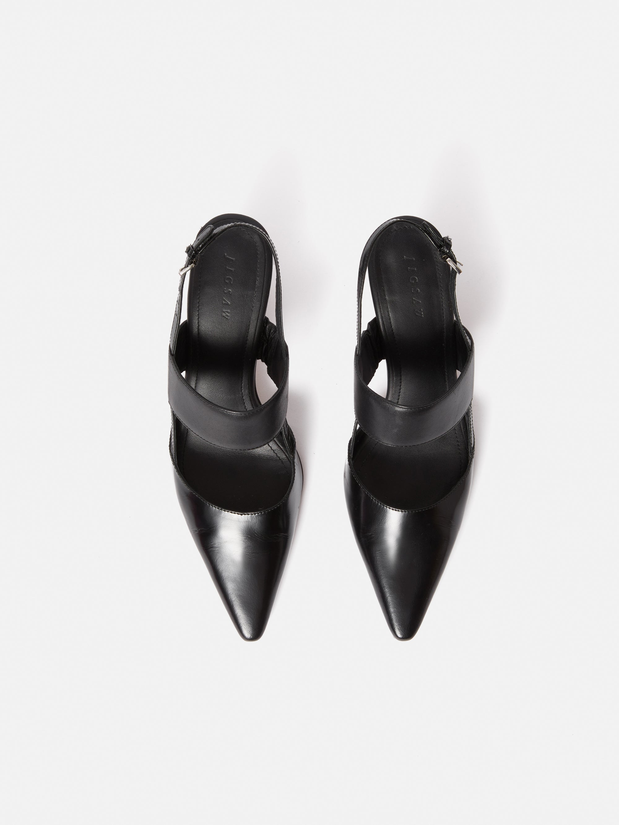 Russo Kitten Heel | Black – Jigsaw