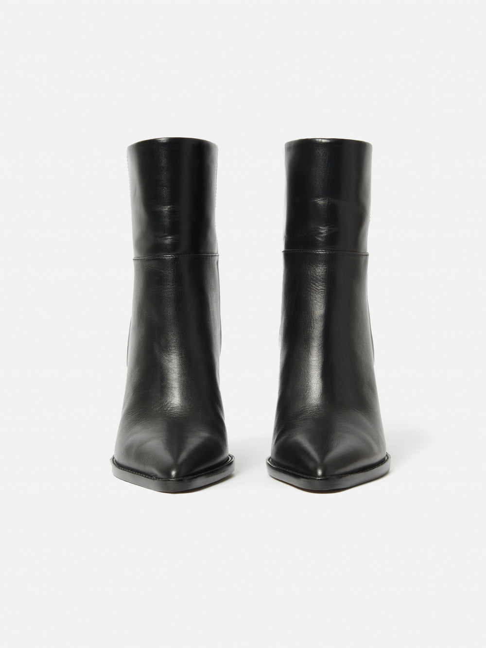 Connaught Heeled Boot | Black – Jigsaw