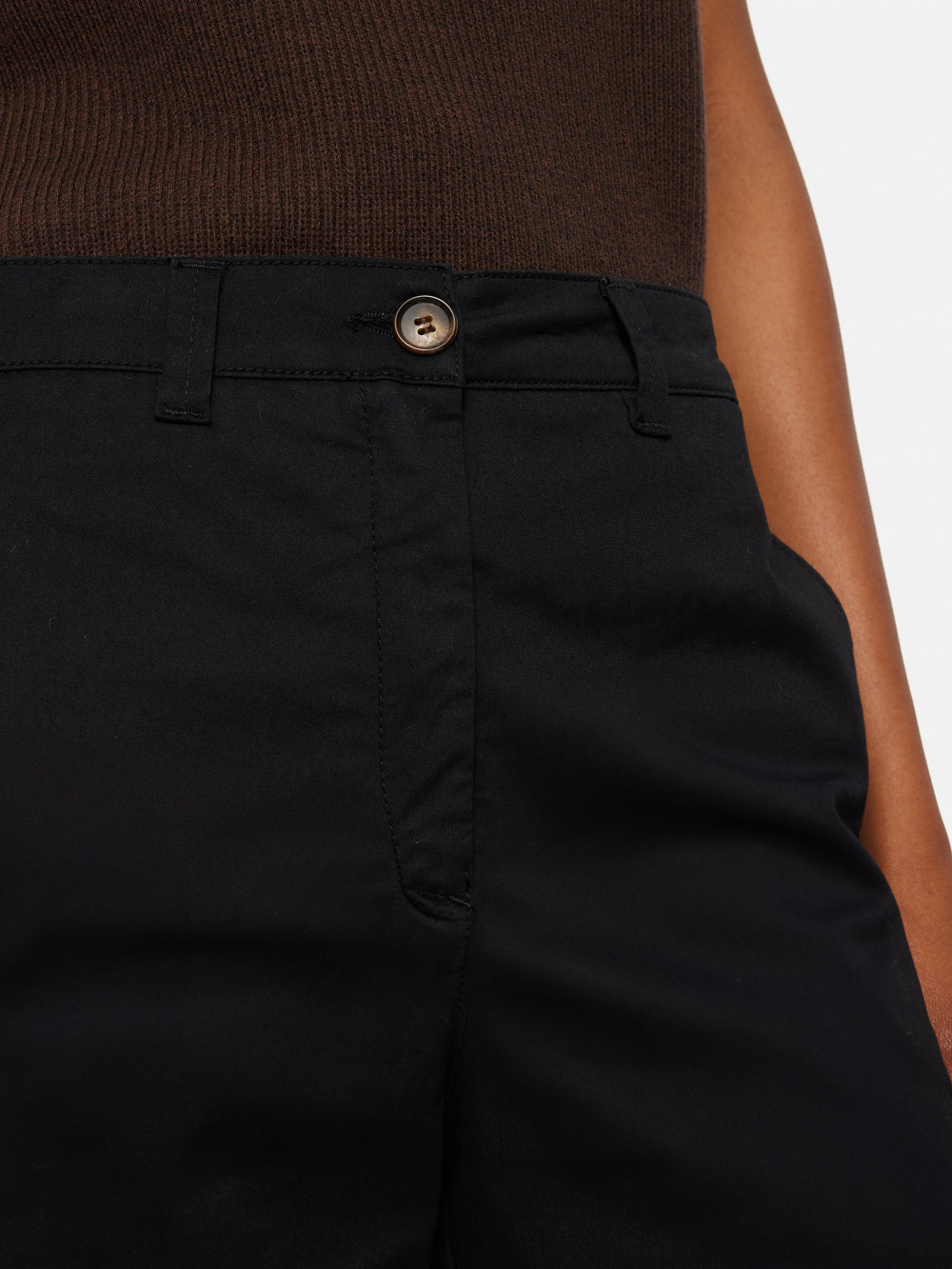 Washed Chino Short | Black – Jigsaw