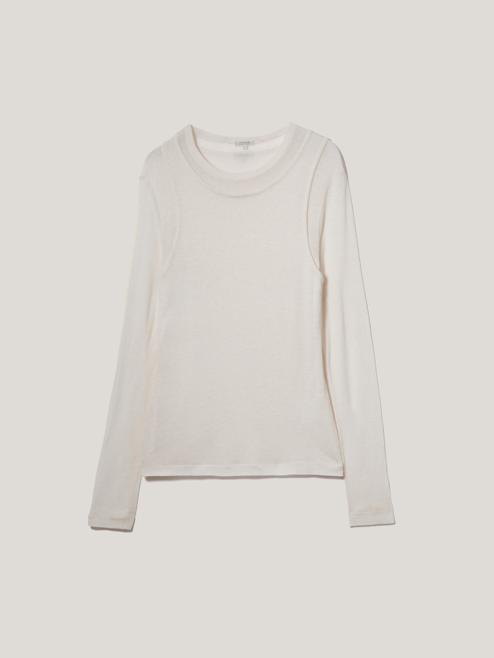 Layered 2-in-1 Top | Cream – Jigsaw