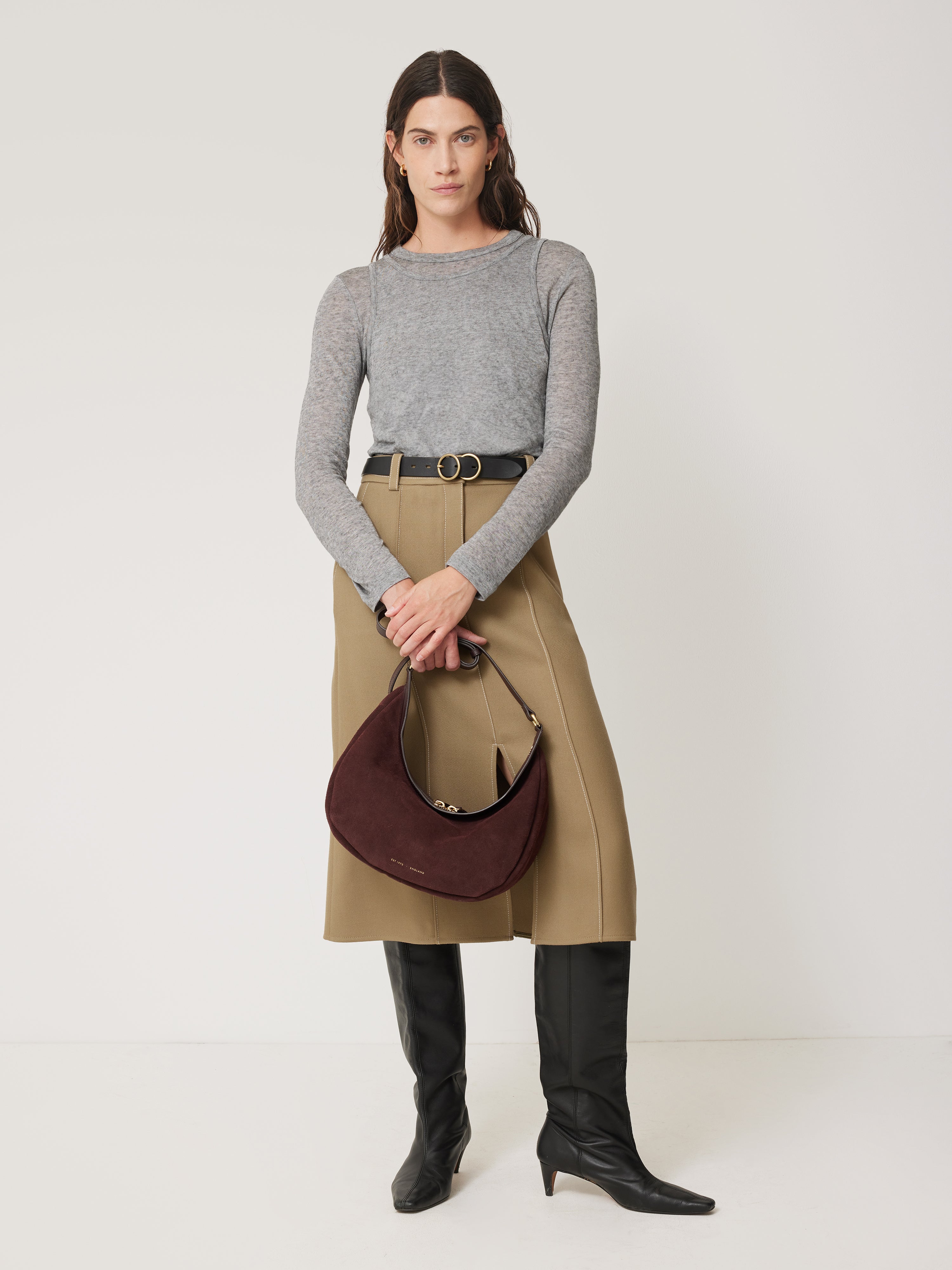 Layered 2-in-1 Top | Grey – Jigsaw