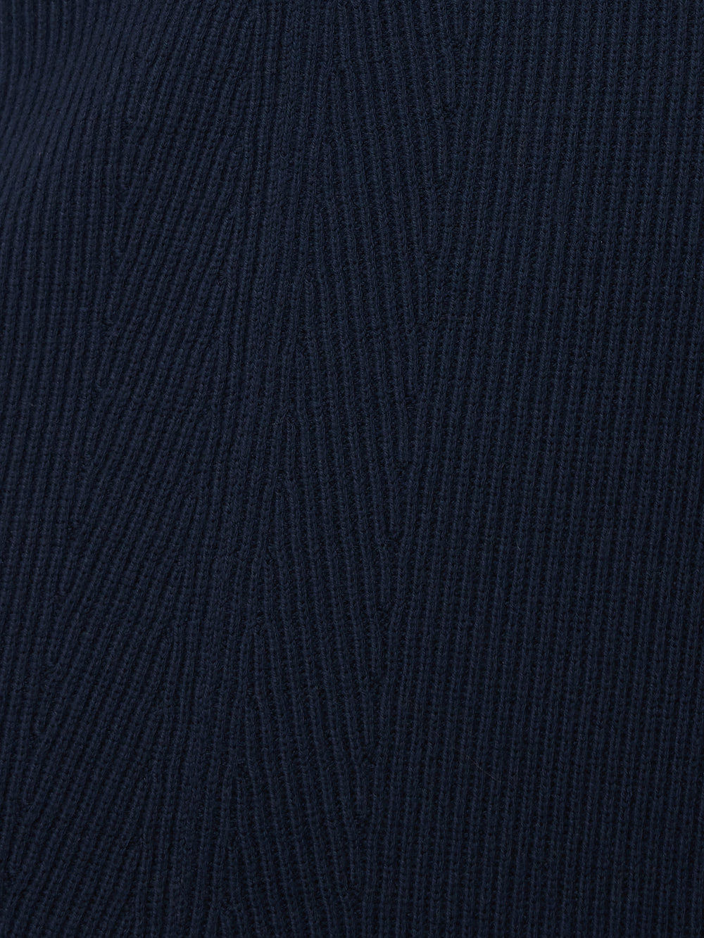 Cotton Blend Knitted Skirt | Navy – Jigsaw