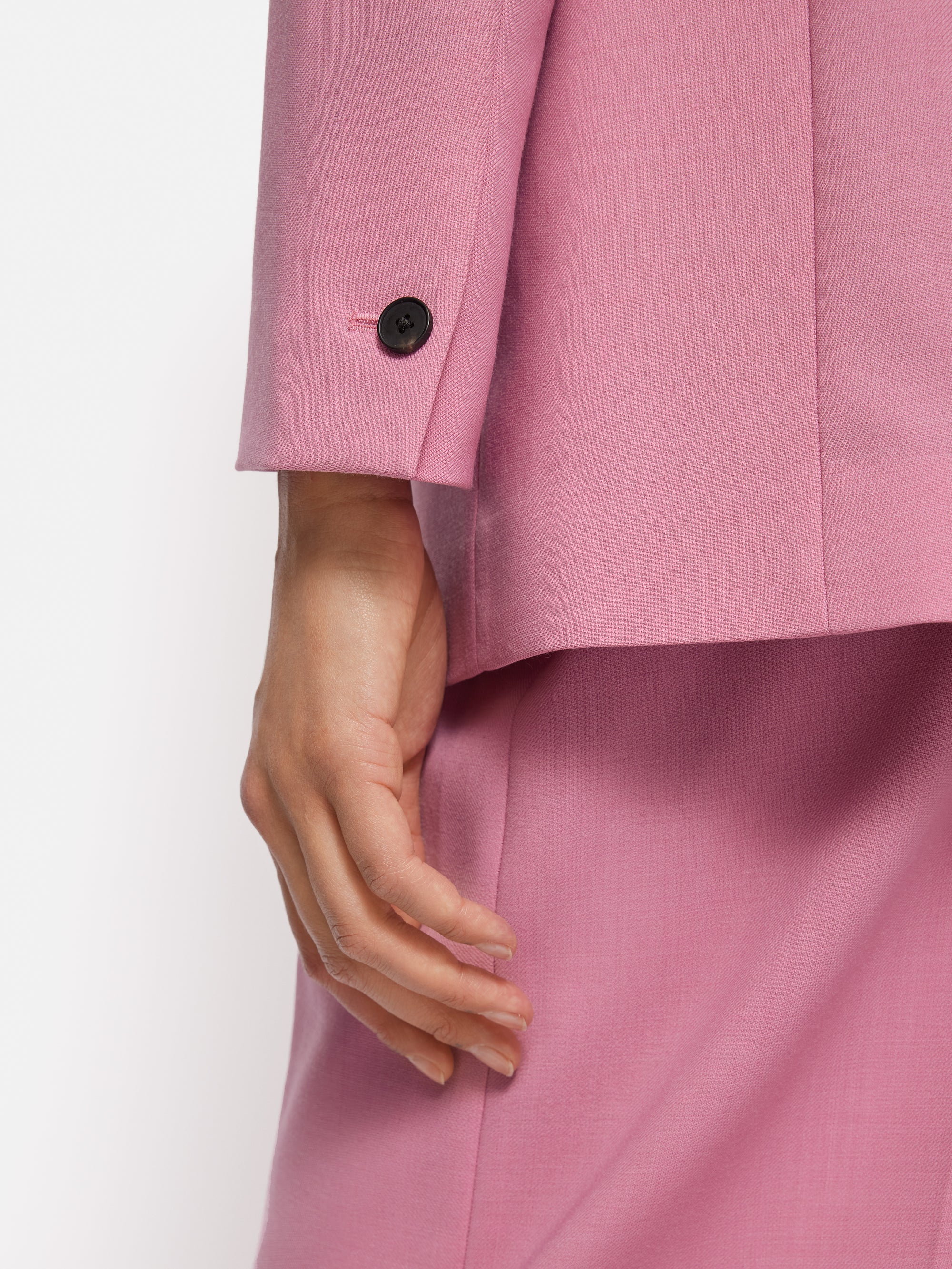 Fluid Twill Knox Jacket | Pink – Jigsaw