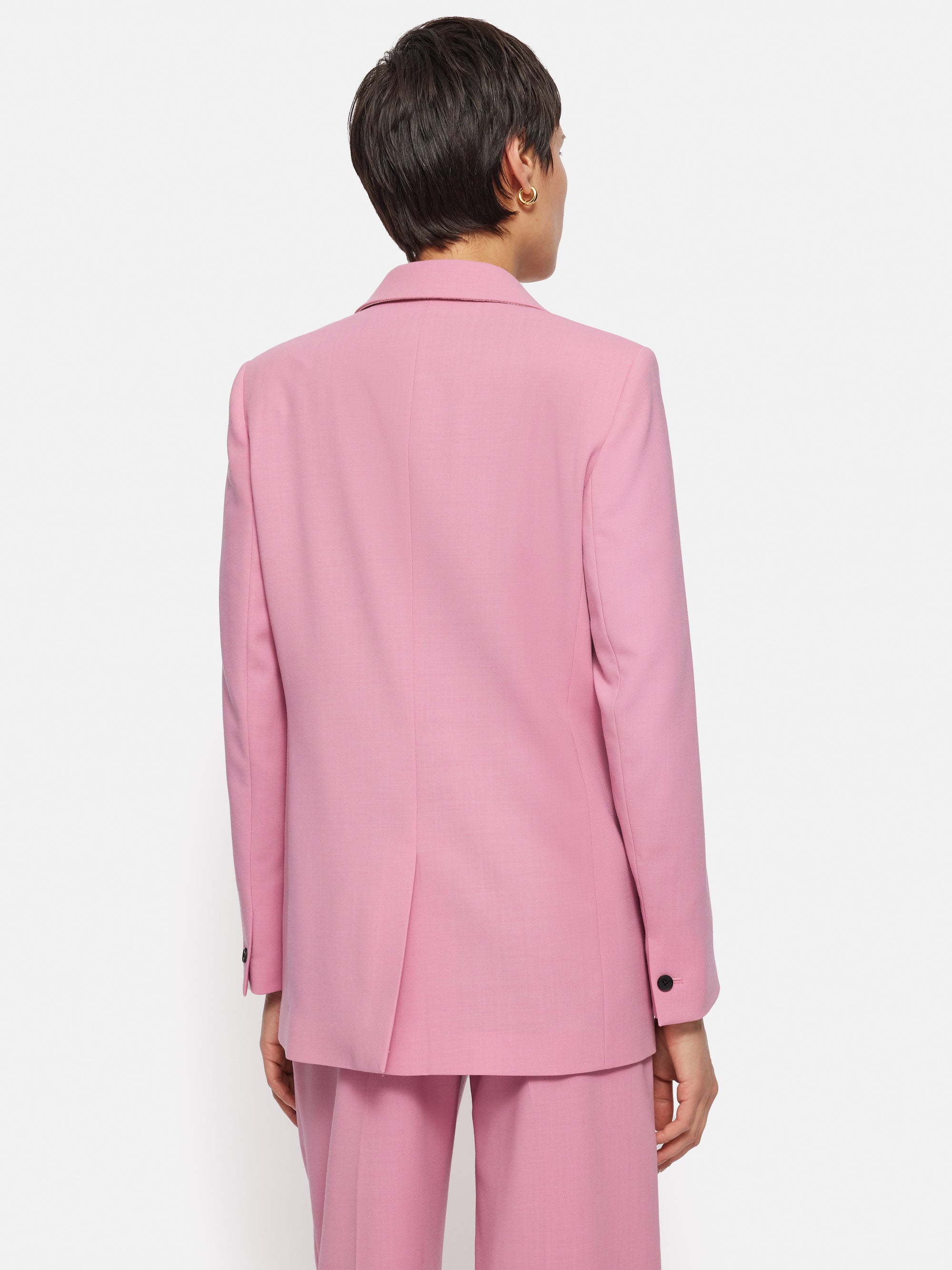 Fluid Twill Knox Jacket | Pink – Jigsaw