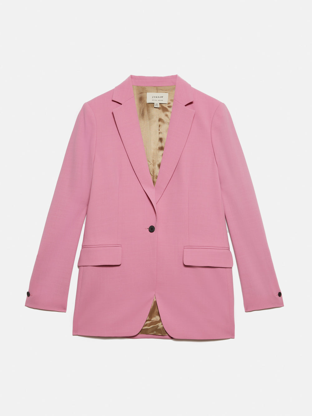 Fluid Twill Knox Jacket | Pink – Jigsaw