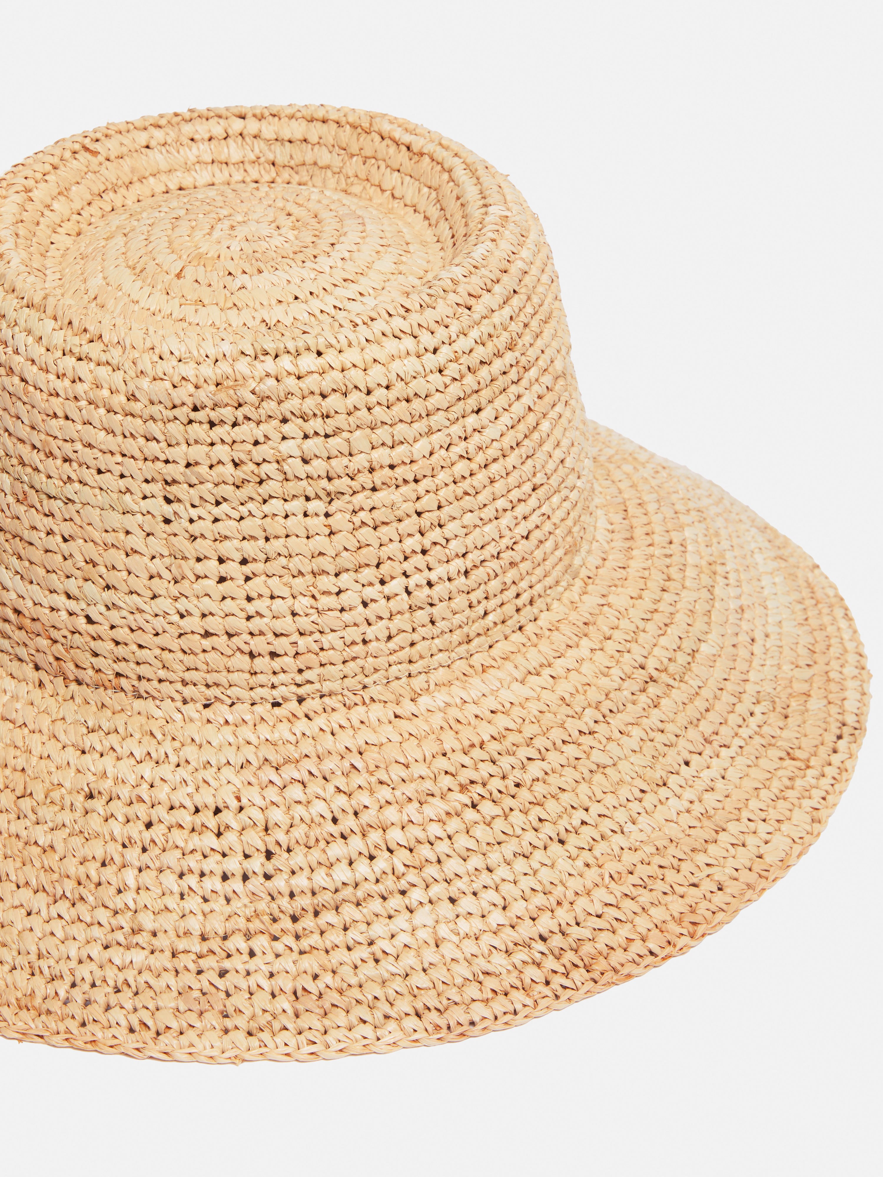 Straw Bucket Hat | Natural – Jigsaw