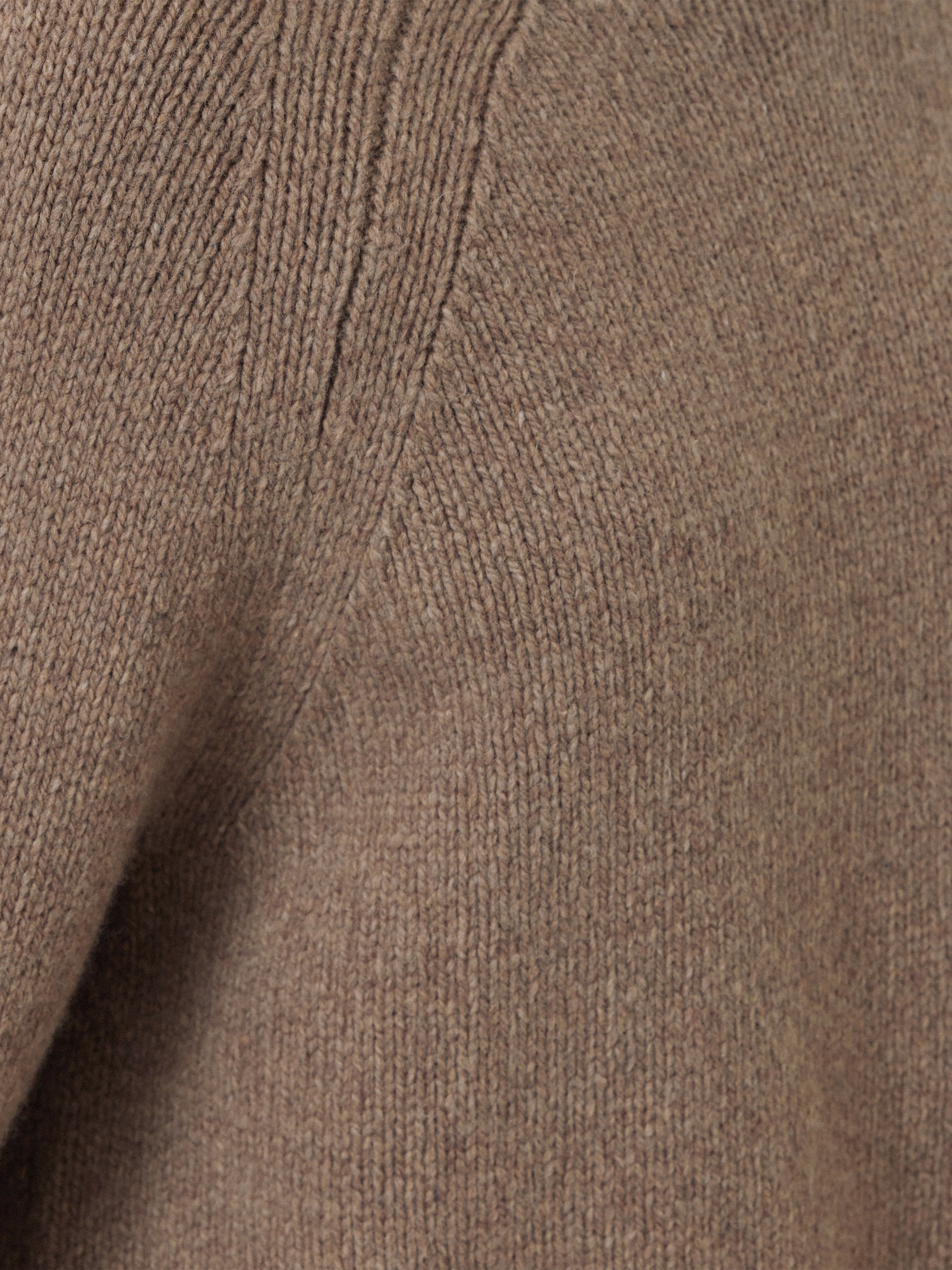 Wool Blend Snowdon Jumper | Taupe – Jigsaw
