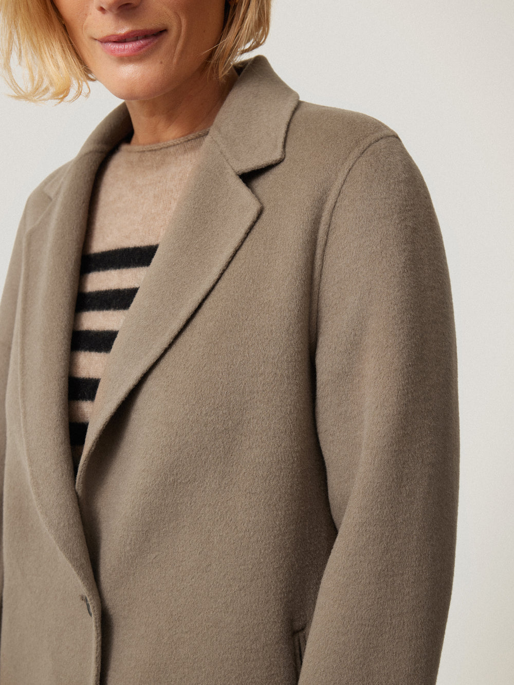 Double Faced Tailored Coat | Mole – Jigsaw