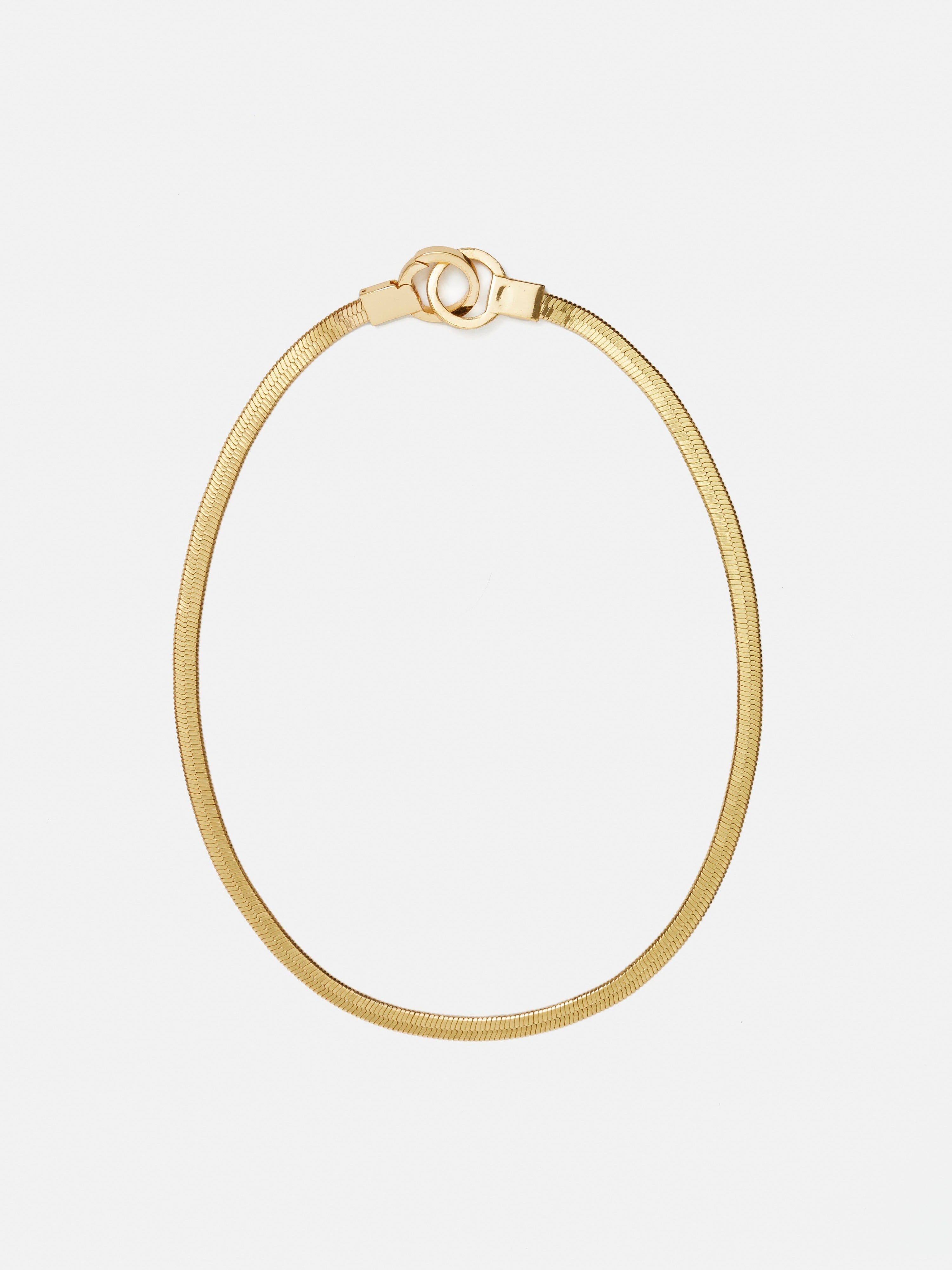 Chunky Snake Chain Necklace | Gold – Jigsaw