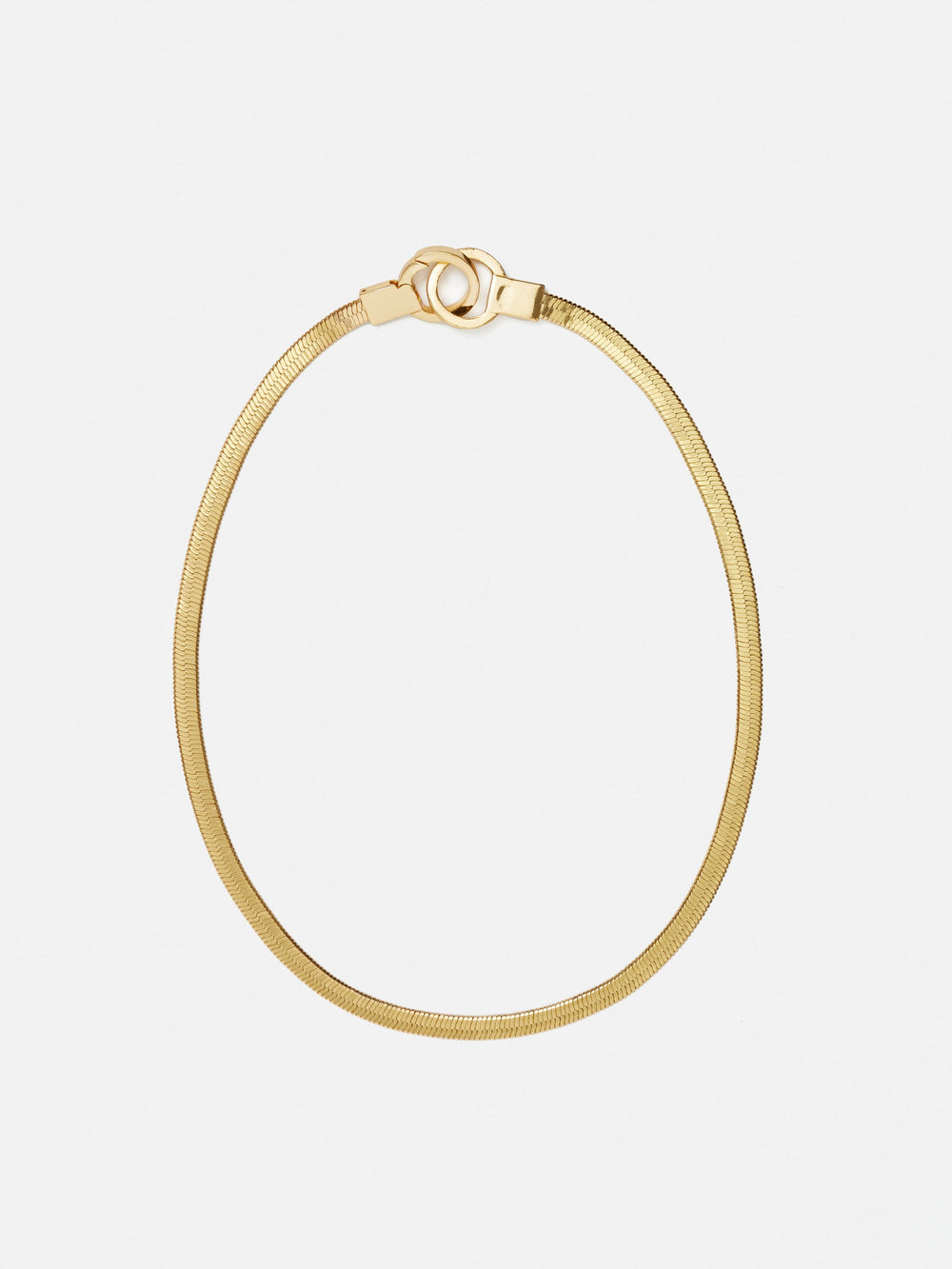 Chunky Snake Chain Necklace | Gold – Jigsaw