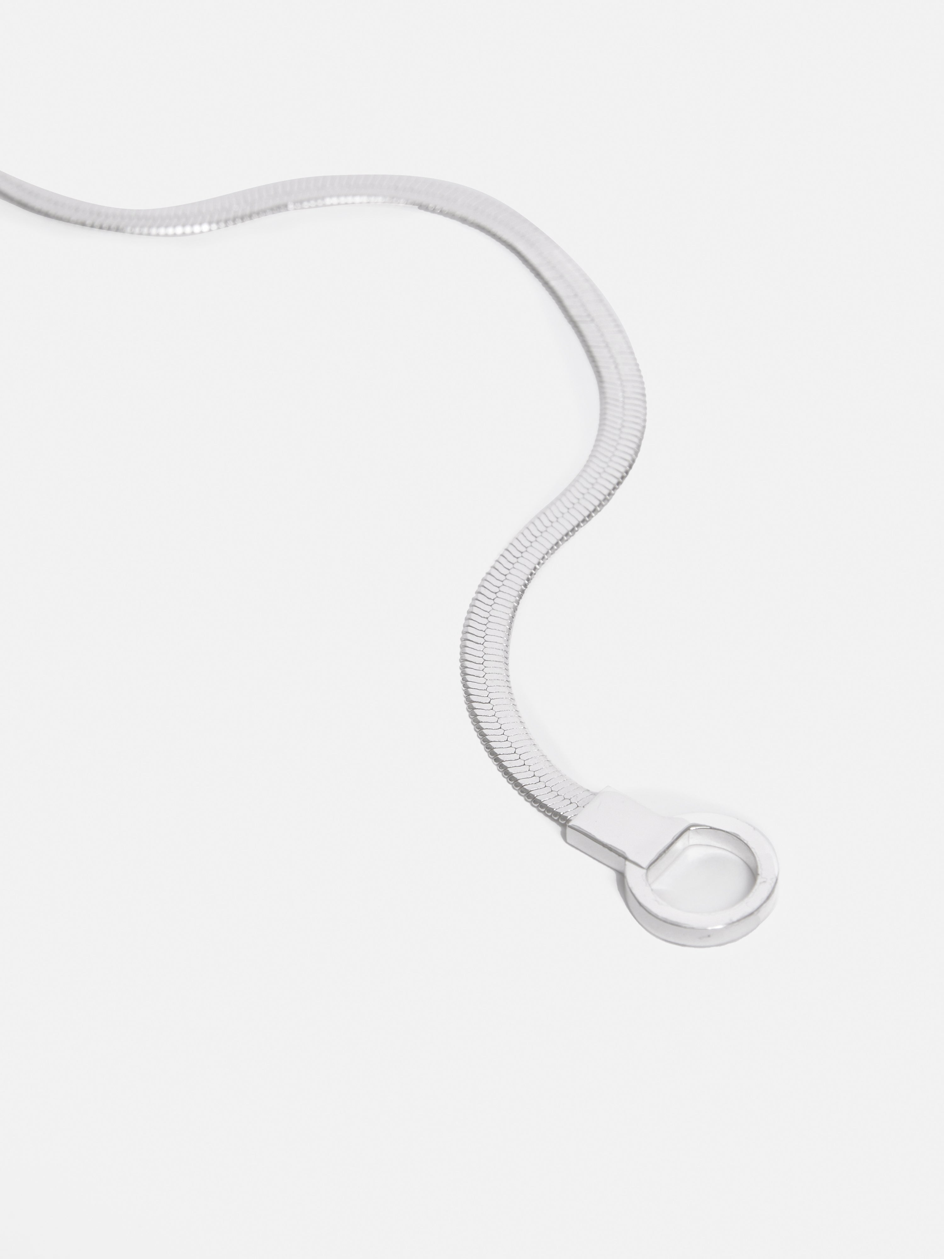 Chunky Snake Chain Necklace | Silver – Jigsaw