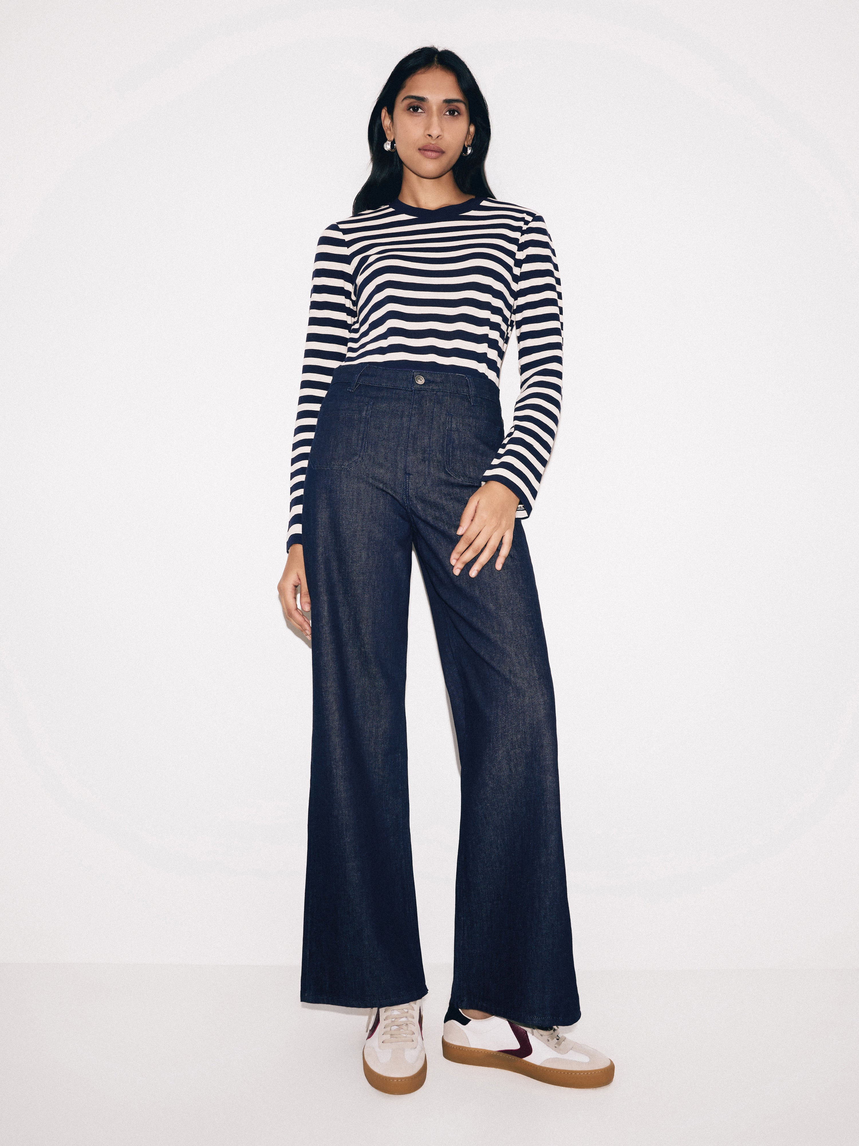 Rhea Patch Pocket Jean | Indigo – Jigsaw