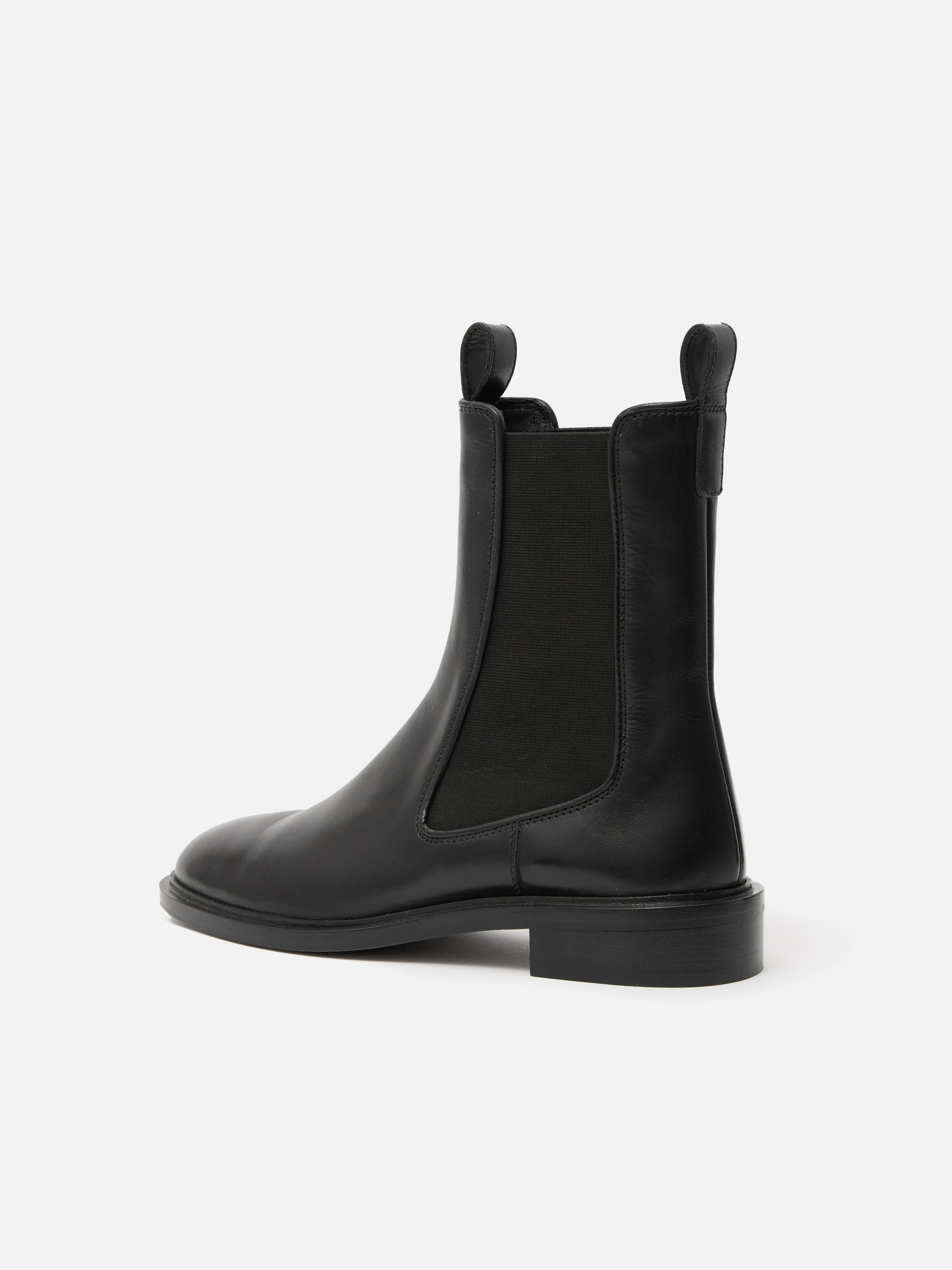 Pembridge Leather Chelsea Boot | Black – Jigsaw
