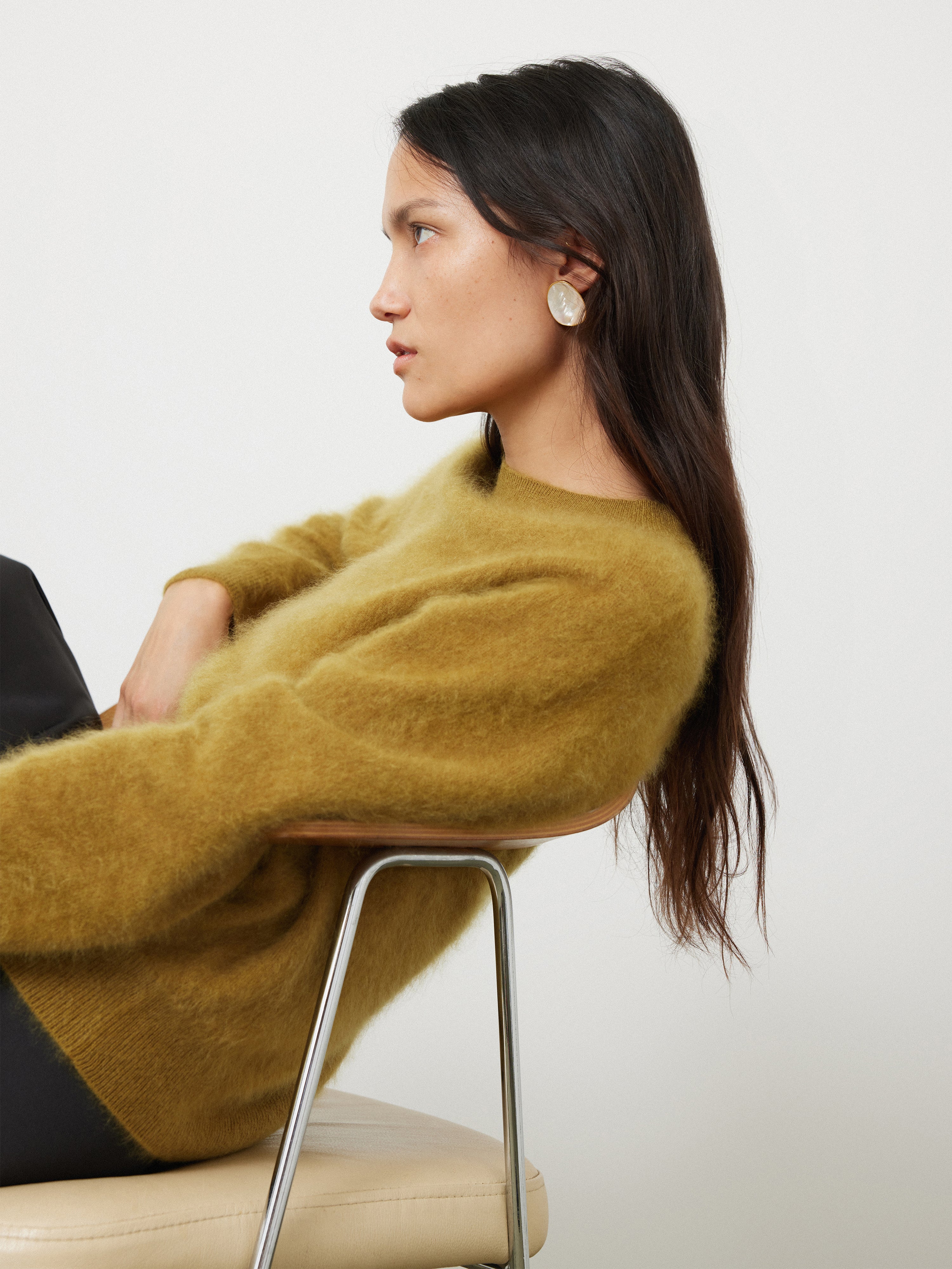 Halo Cashmere Jumper | Green – Jigsaw