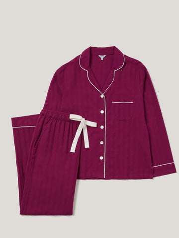 Herringbone Pyjamas | Pink – Jigsaw