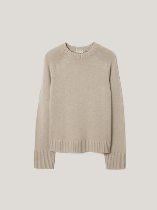 Wool Cashmere Saddle Jumper | Cream – Jigsaw