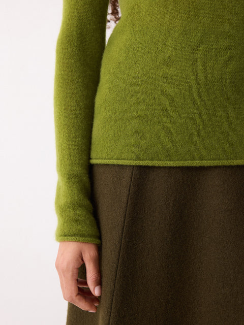 Cloud Cashmere Holden Polo | Green – Jigsaw