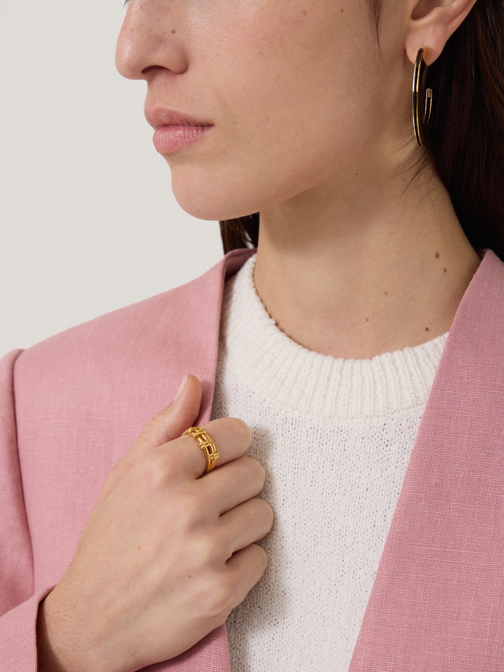 Dainty Loops Ring | Gold – Jigsaw