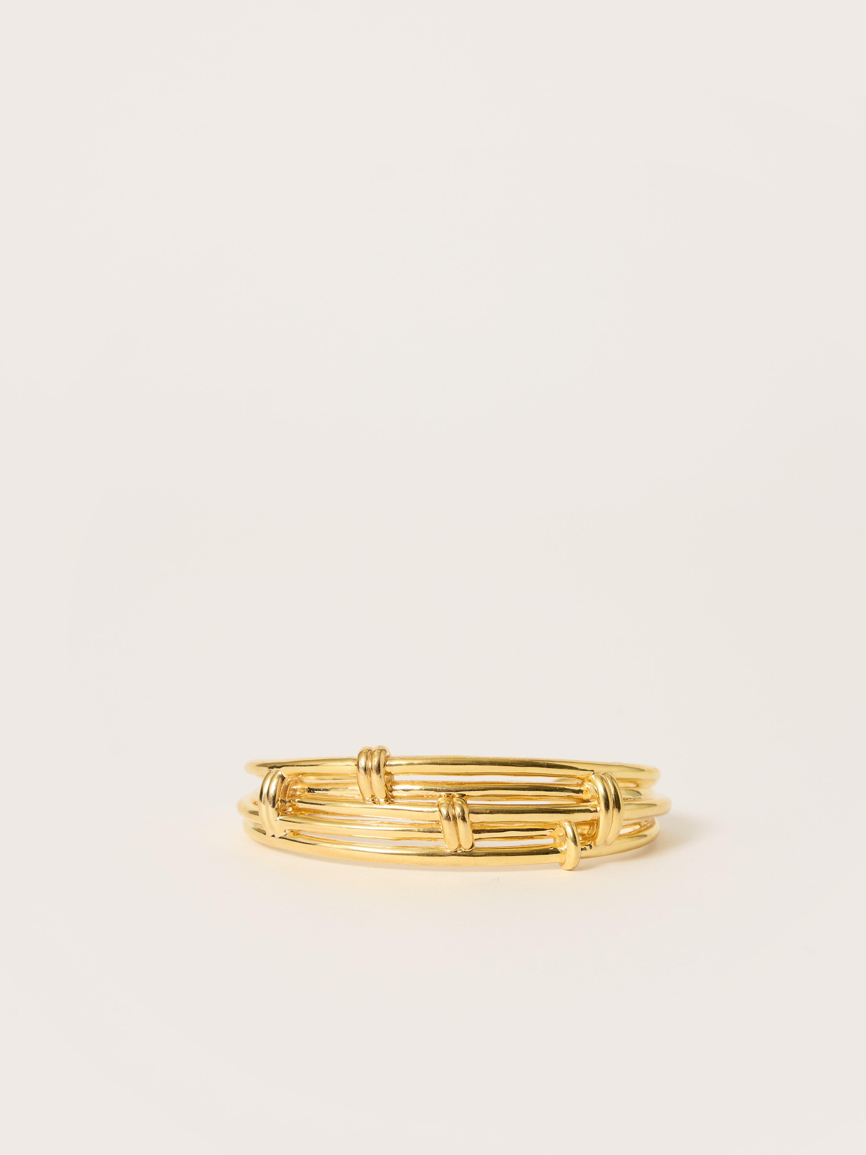 Dainty Loops Bangle | Gold – Jigsaw