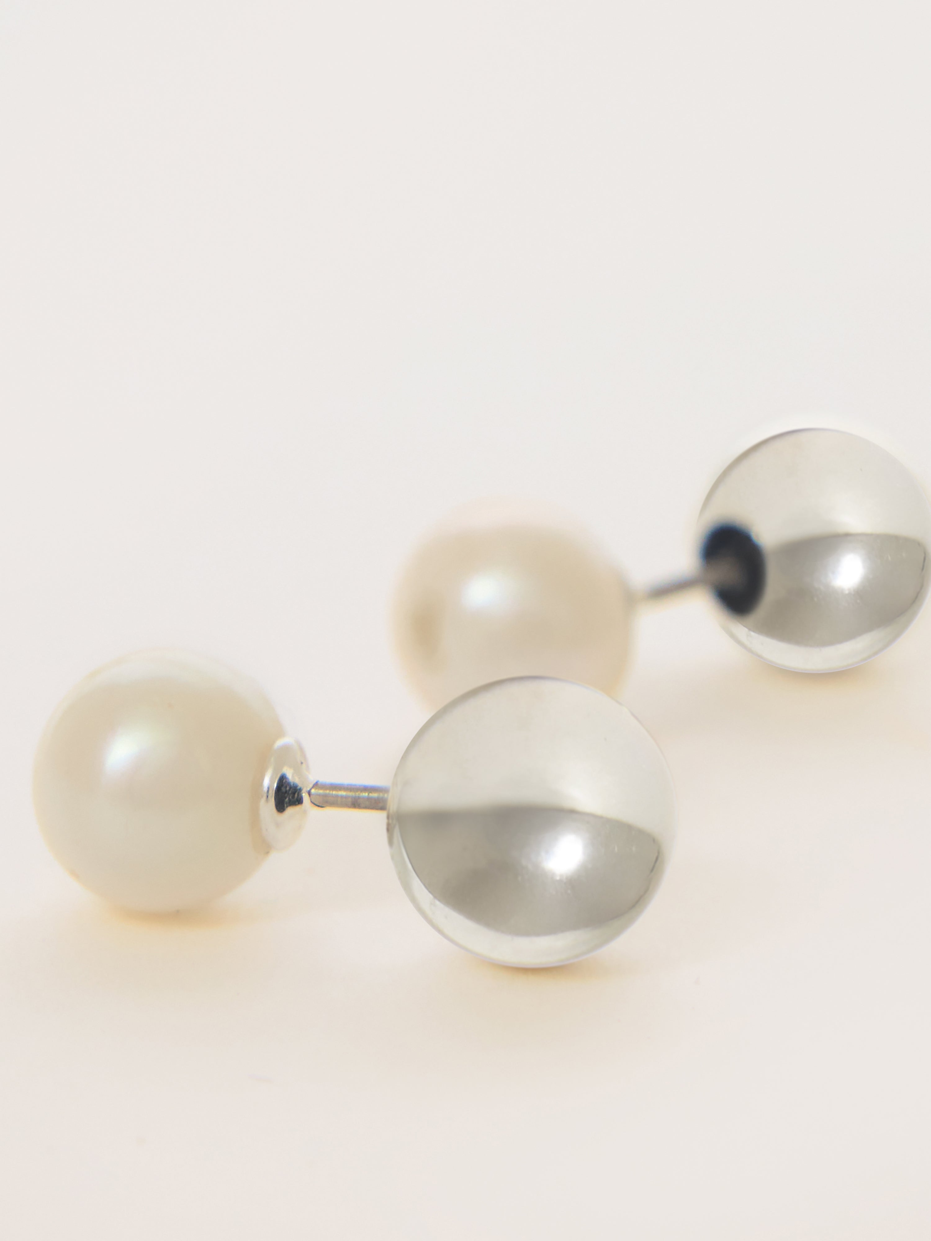 Reversible Stud Earring | Silver – Jigsaw