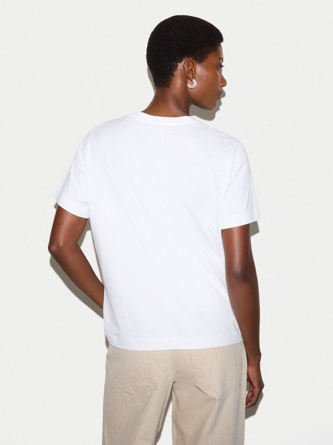 Broken Poppy Print T-shirt | Multi – Jigsaw