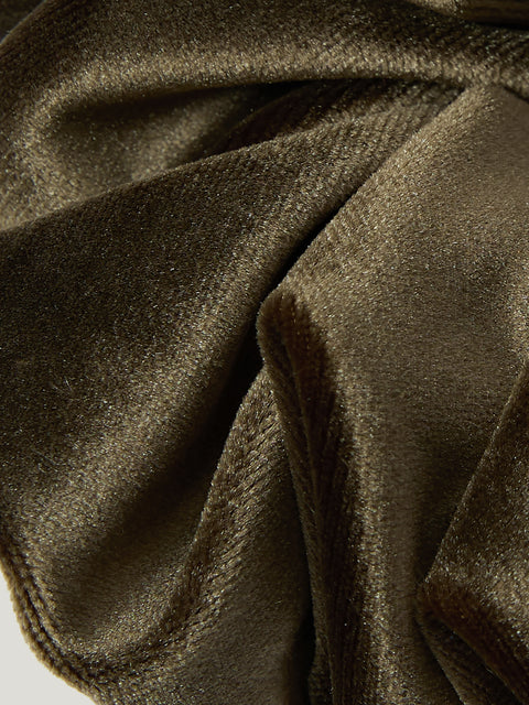 Velvet Scrunchie | Khaki – Jigsaw