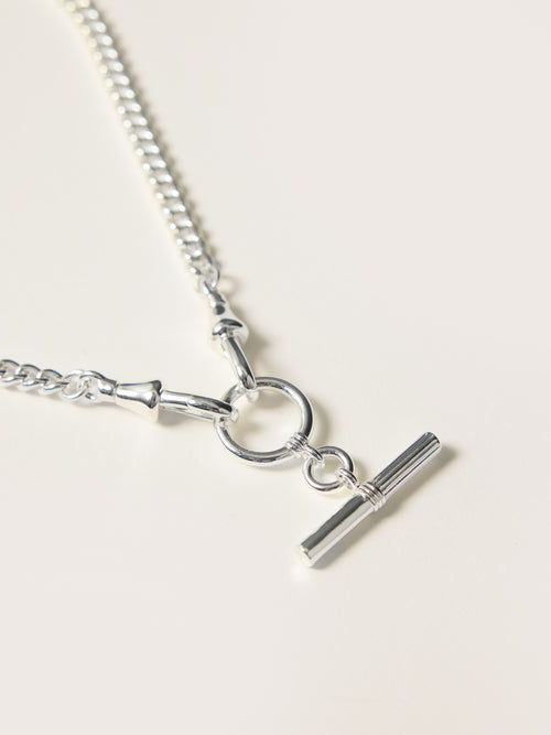 T-bar Chain Necklace | SILVER – Jigsaw