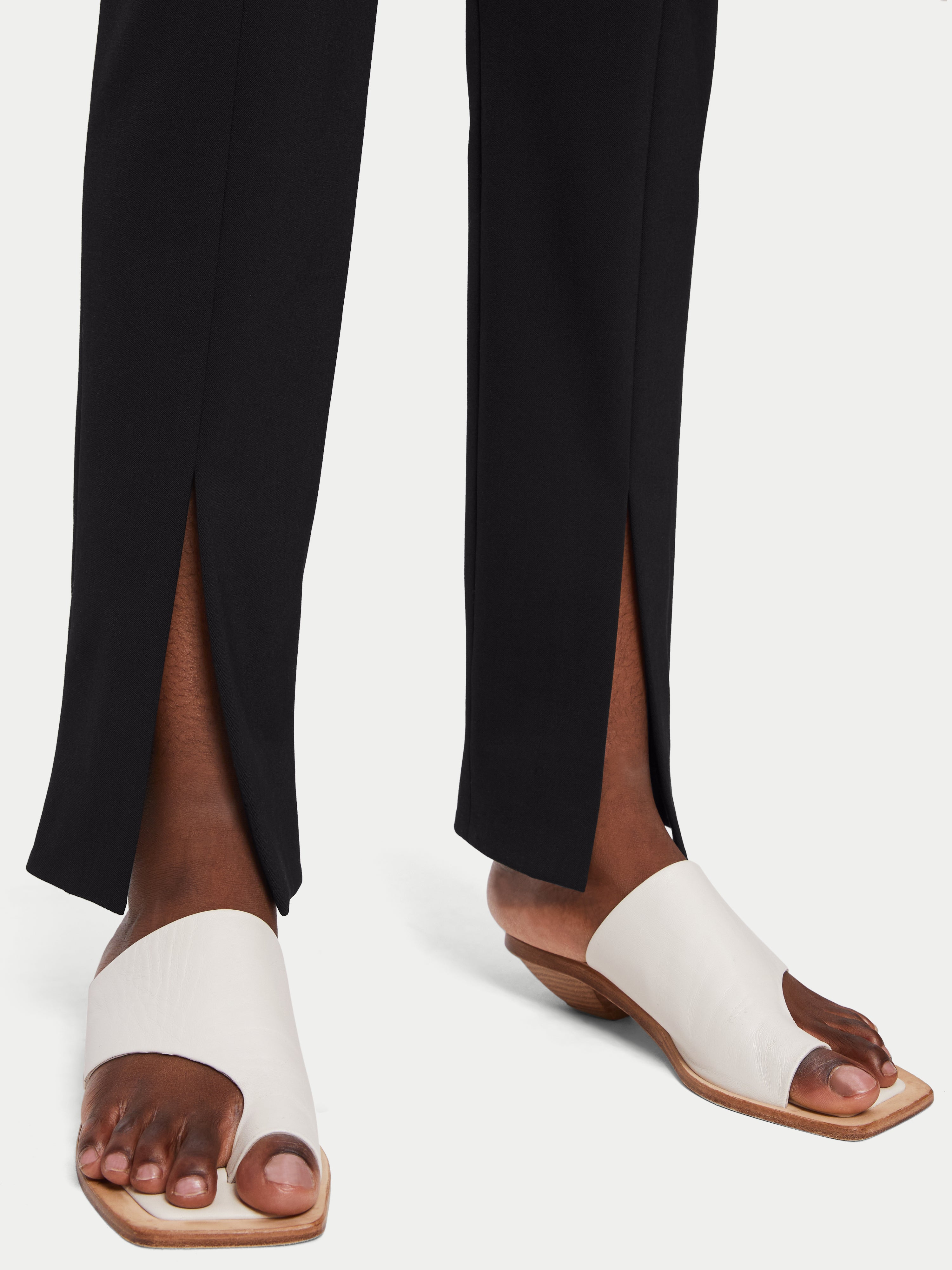 Paris Split Hem Trouser | Black – Jigsaw