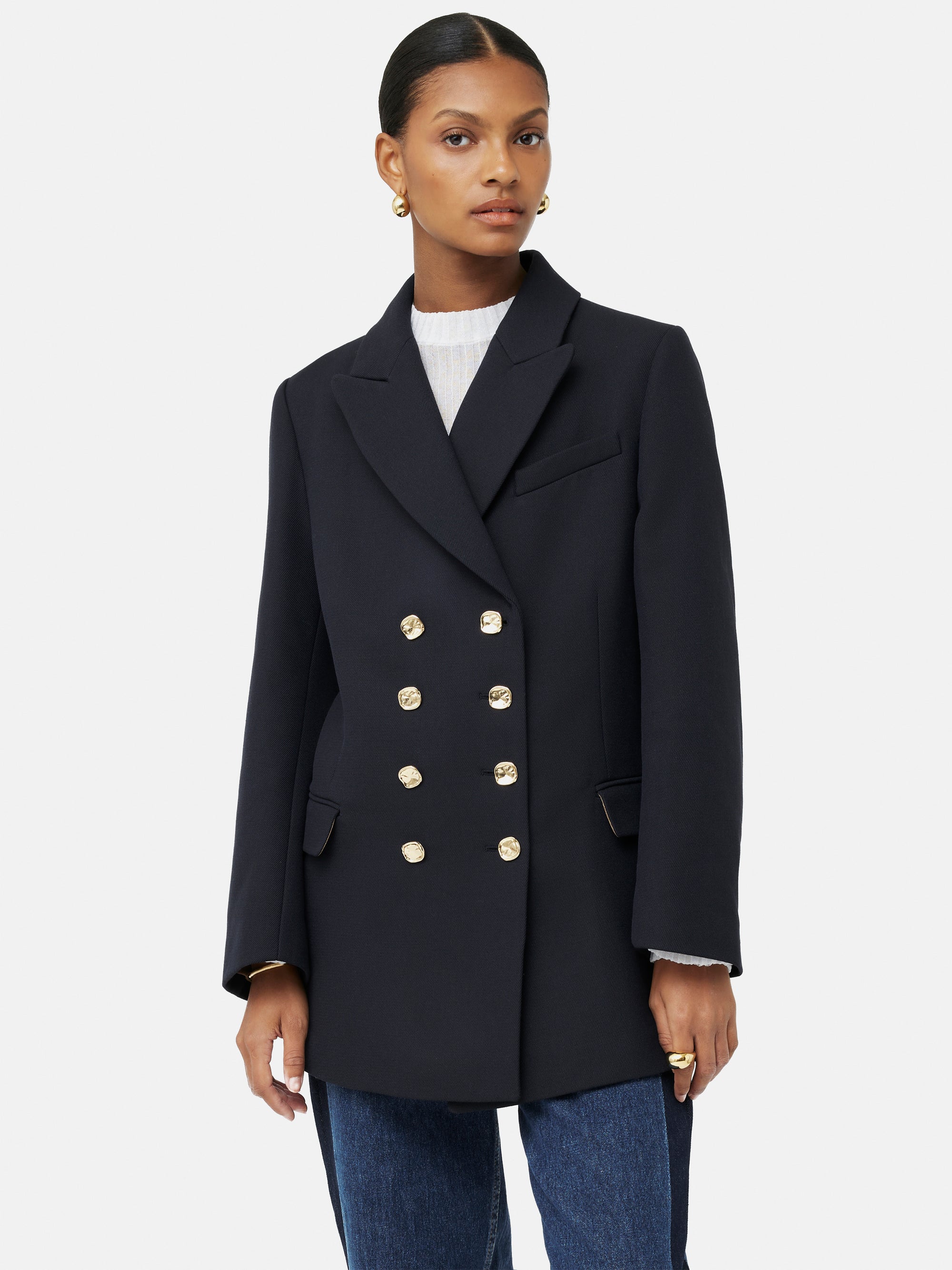 Military Jacket | Navy – Jigsaw