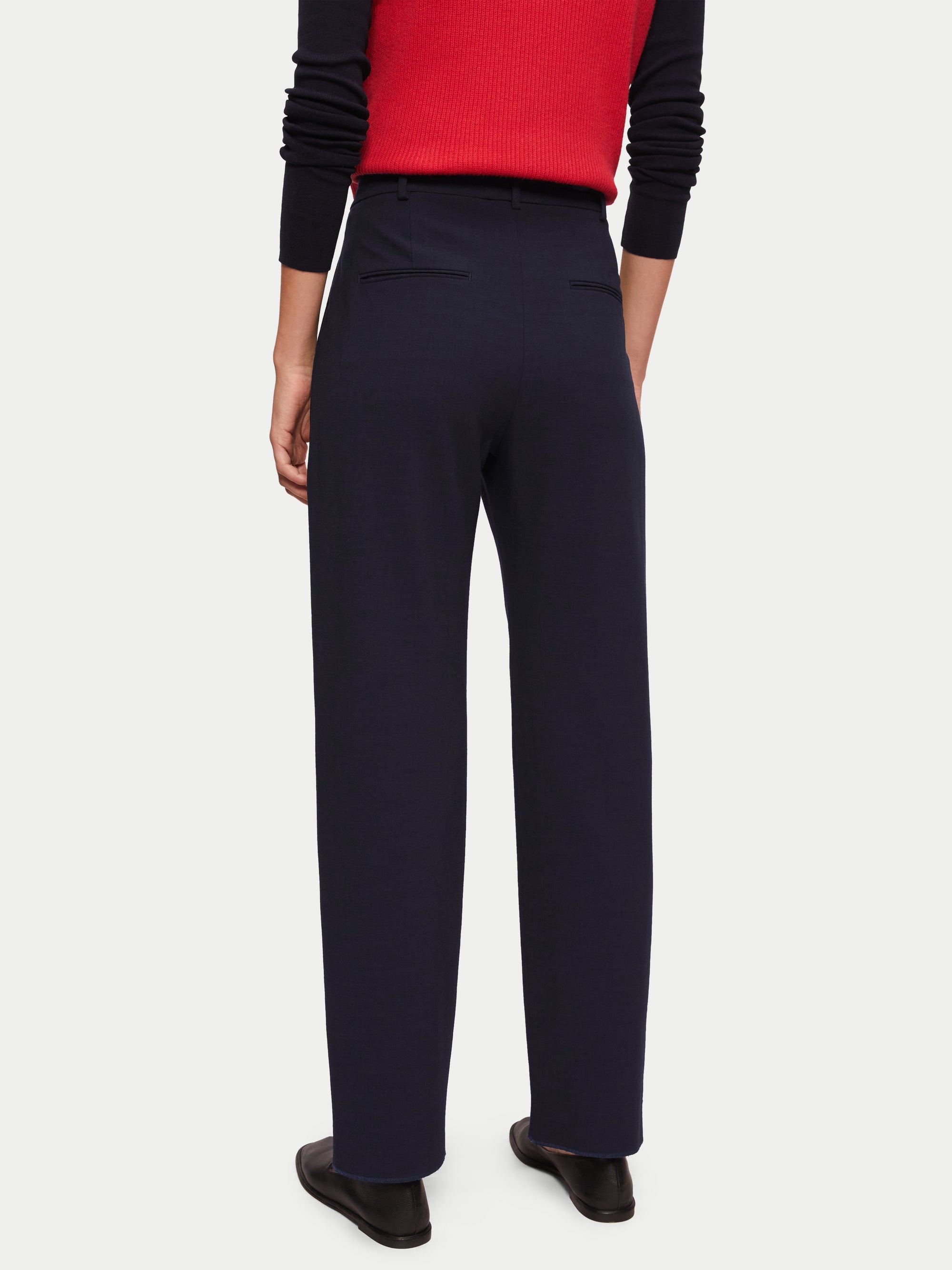 Crosshatch Logan Trouser | Navy – Jigsaw