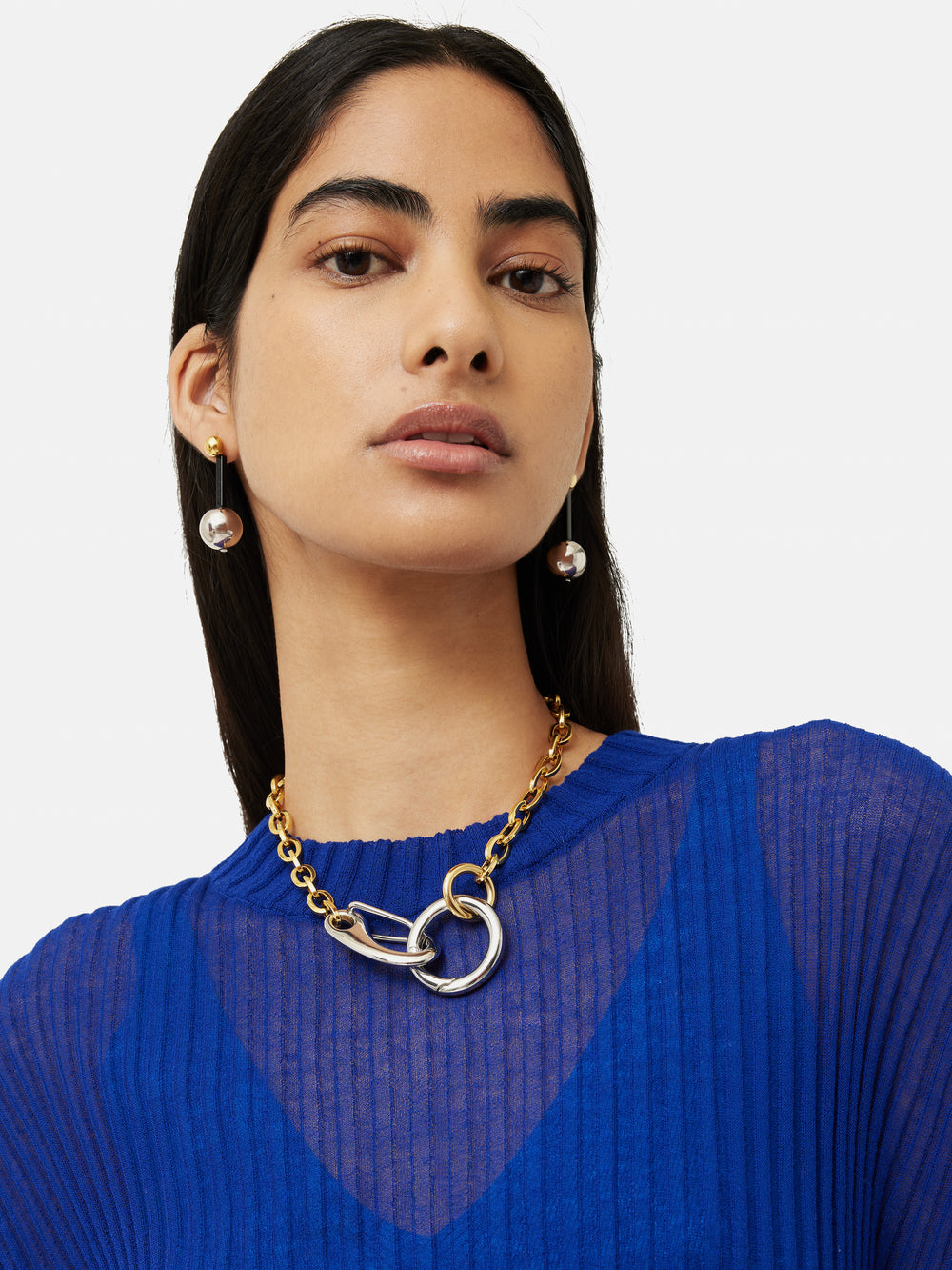 Collagerie Two Toned Necklace | Gold – Jigsaw